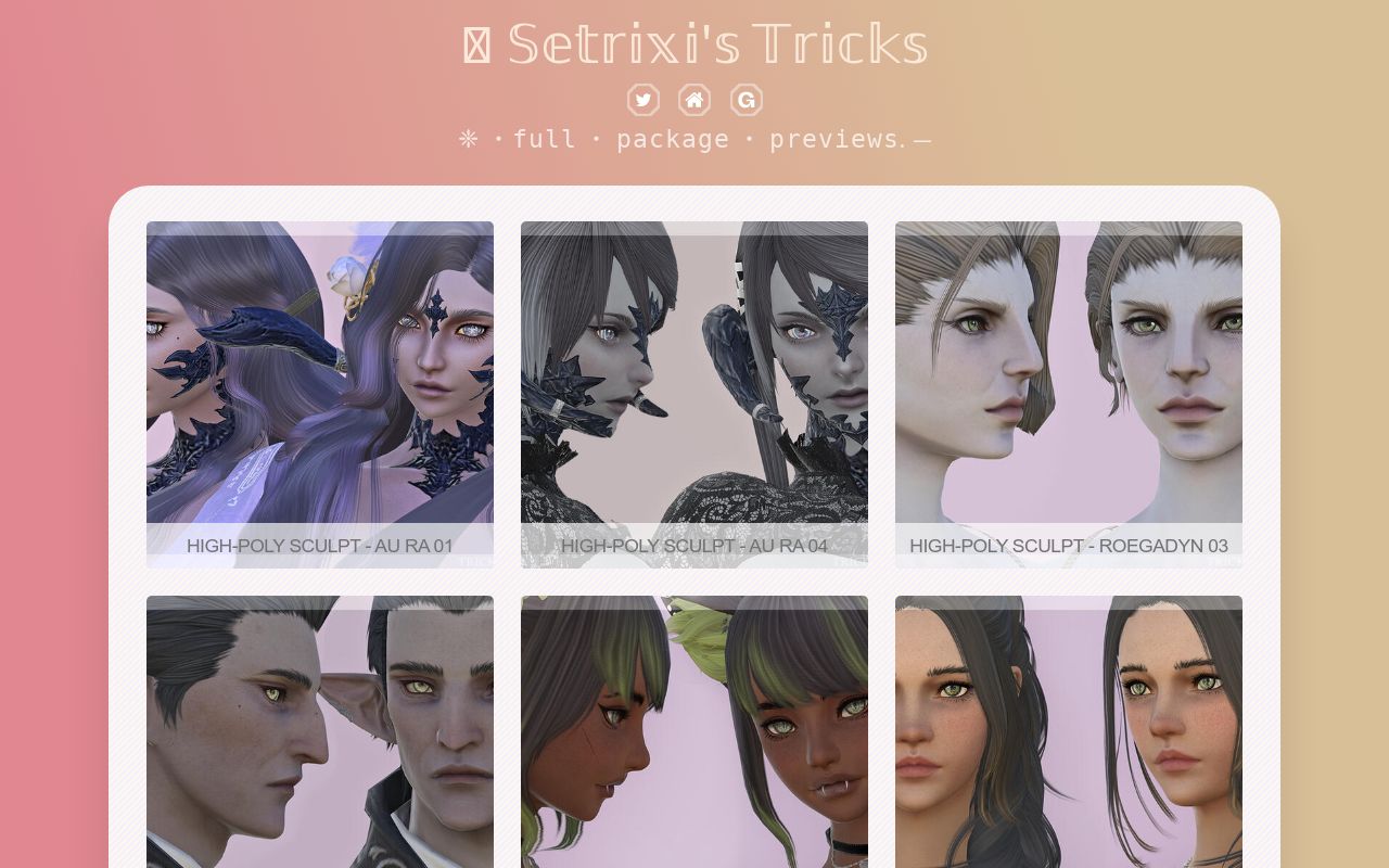 ९ Setrixi's Extras